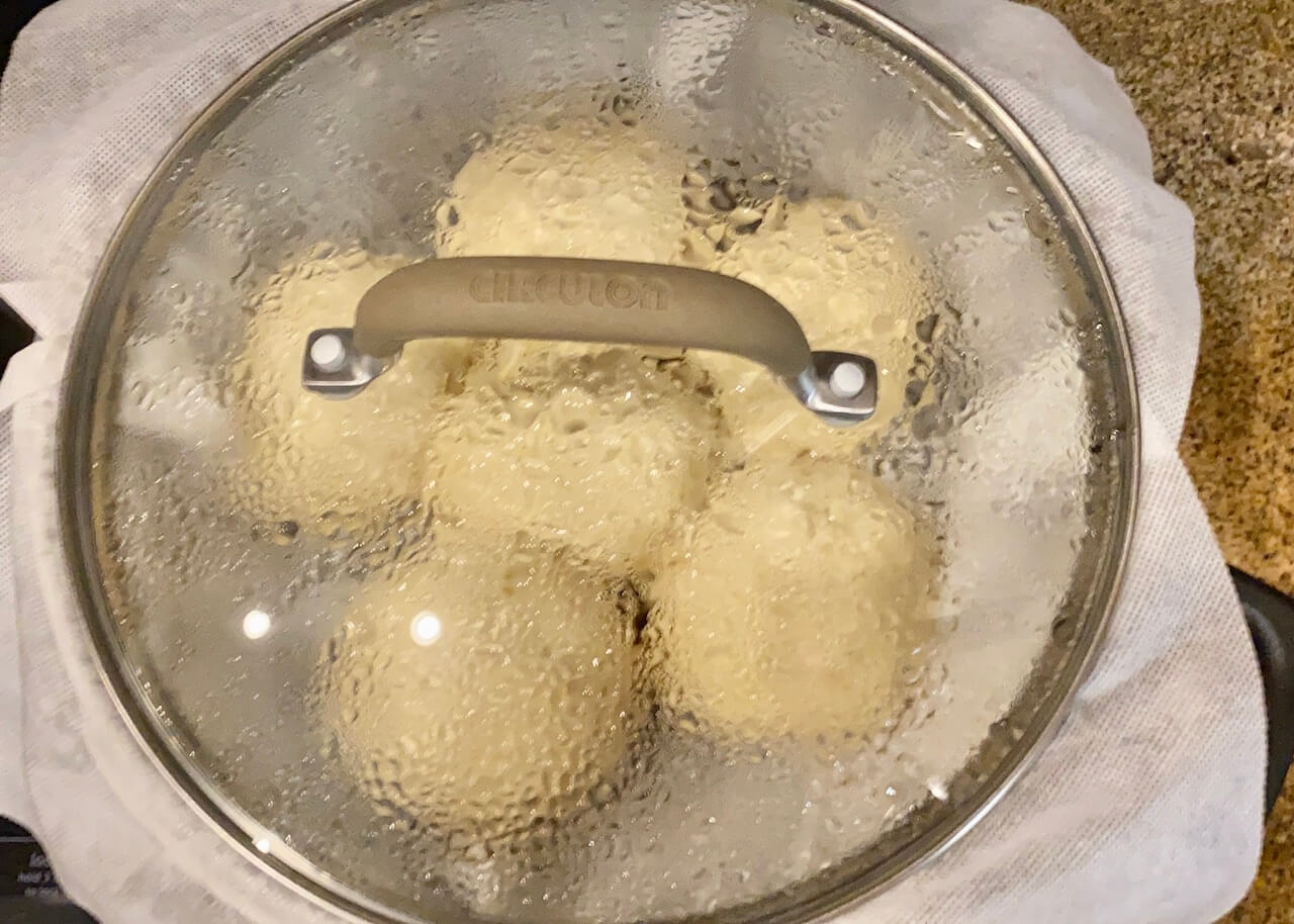 Sweet Fruit GF dumplings - From Czech to USA ~ Gluten-Free ~ 2021