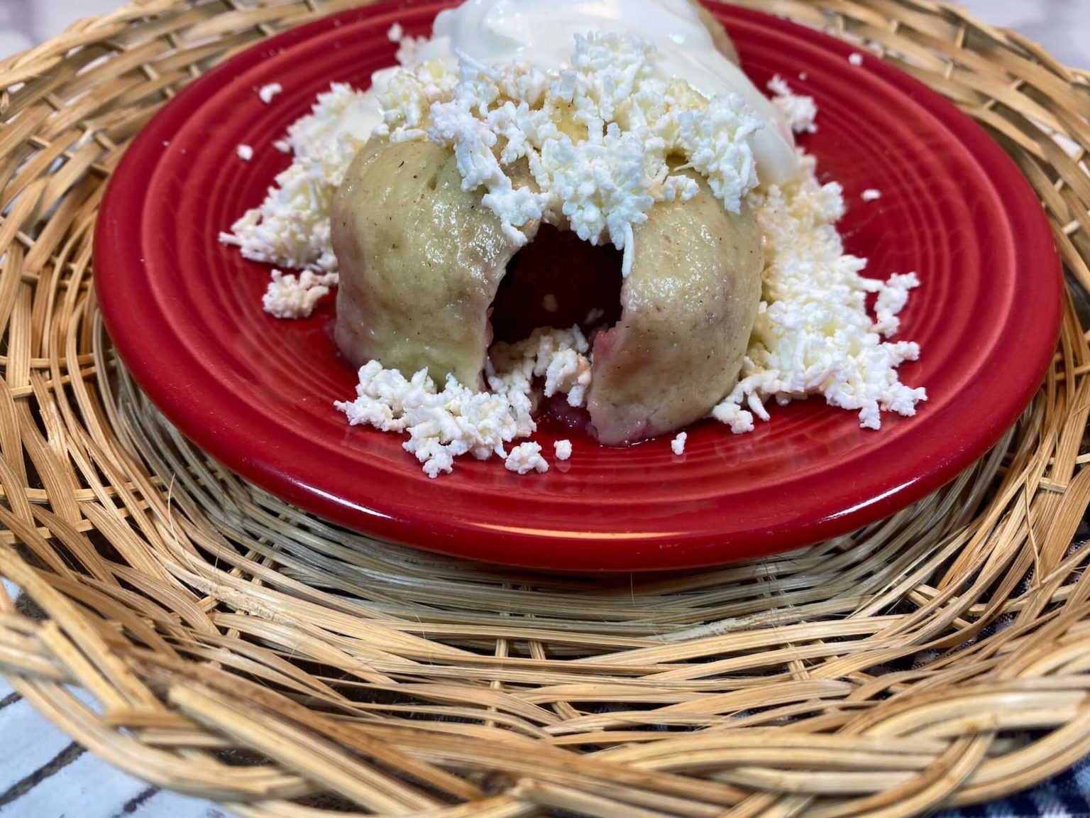 Sweet Fruit GF dumplings - From Czech to USA ~ Gluten-Free ~ 2021