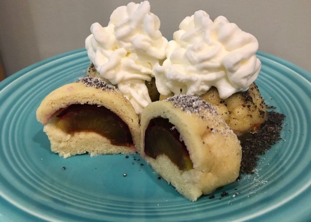 Sweet Fruit GF dumplings - From Czech to USA ~ Gluten-Free ~ 2021